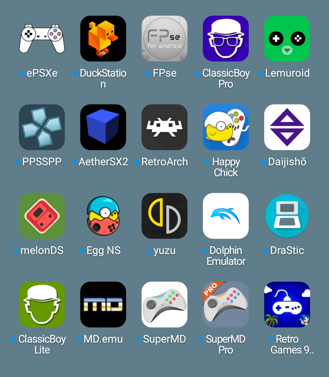 كل محاكيات الألعاب ل أندرويد Android Emulator - XQ55.com